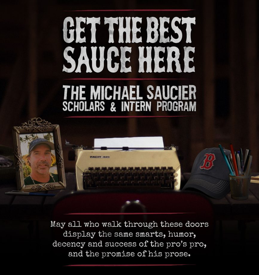 Michael Saucier Scholars And Intern Program. Help wanted. Experience provided.